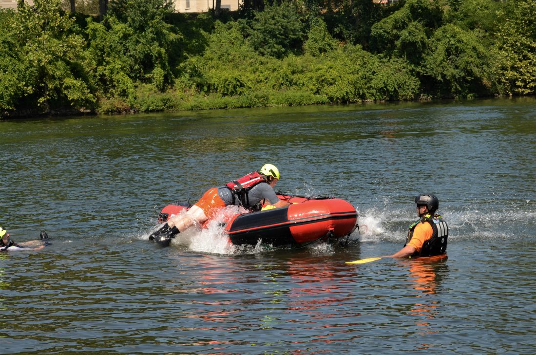 Water rescuers receive two-day training | News, Sports, Jobs - Times ...